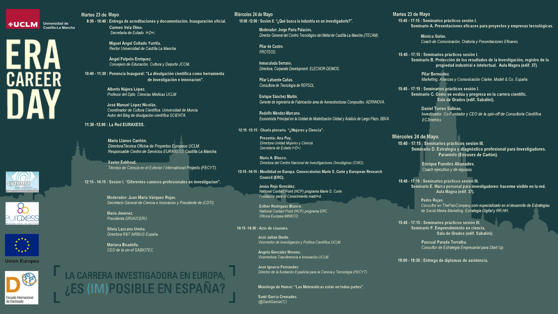ERA CAREER DAY – PROGRAMA | UCLMtv